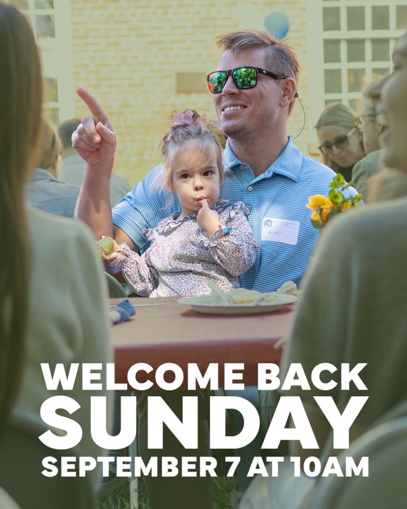 Welcome Back Sunday - The First Congregational Church of Darien